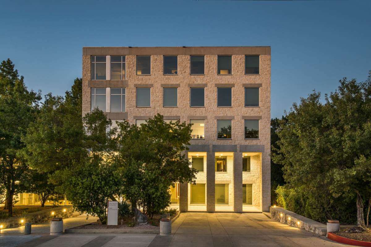 Terrace 1 Exterior Austin Night